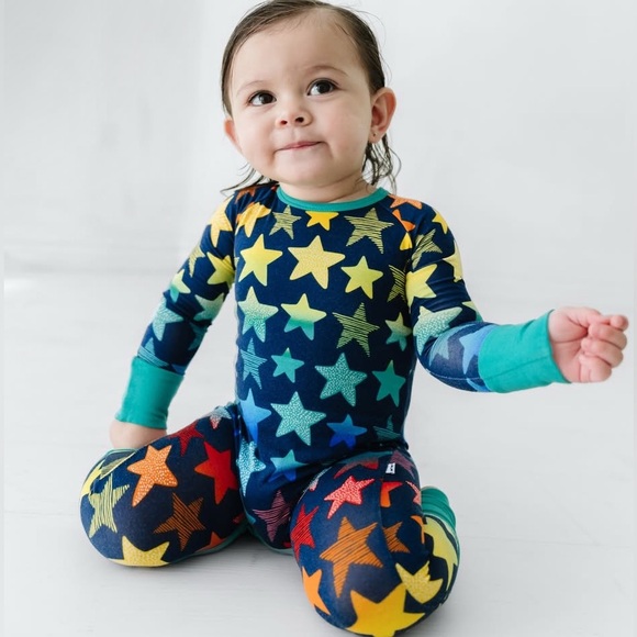 Little Sleepies | Pajamas | Little Sleepies Shades Of Stars Bamboo ...
